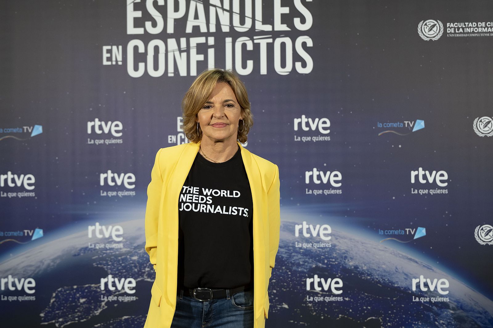 Almudena Ariza: "No es un recorrido por los países en guerra"
