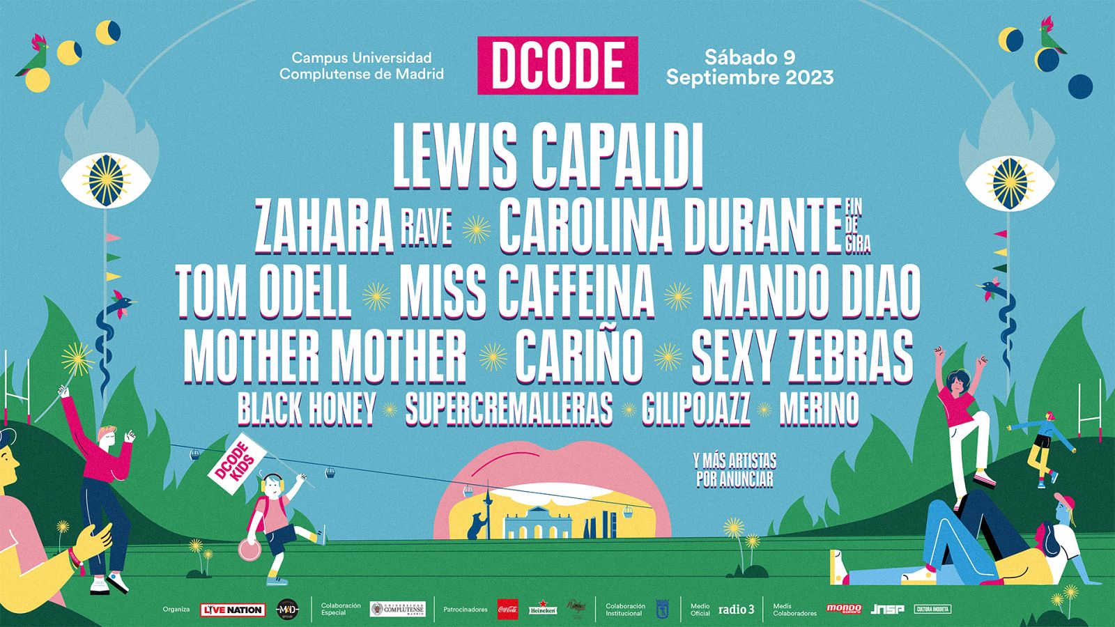 Lewis Capaldi, cabeza de cartel de Dcode 2023