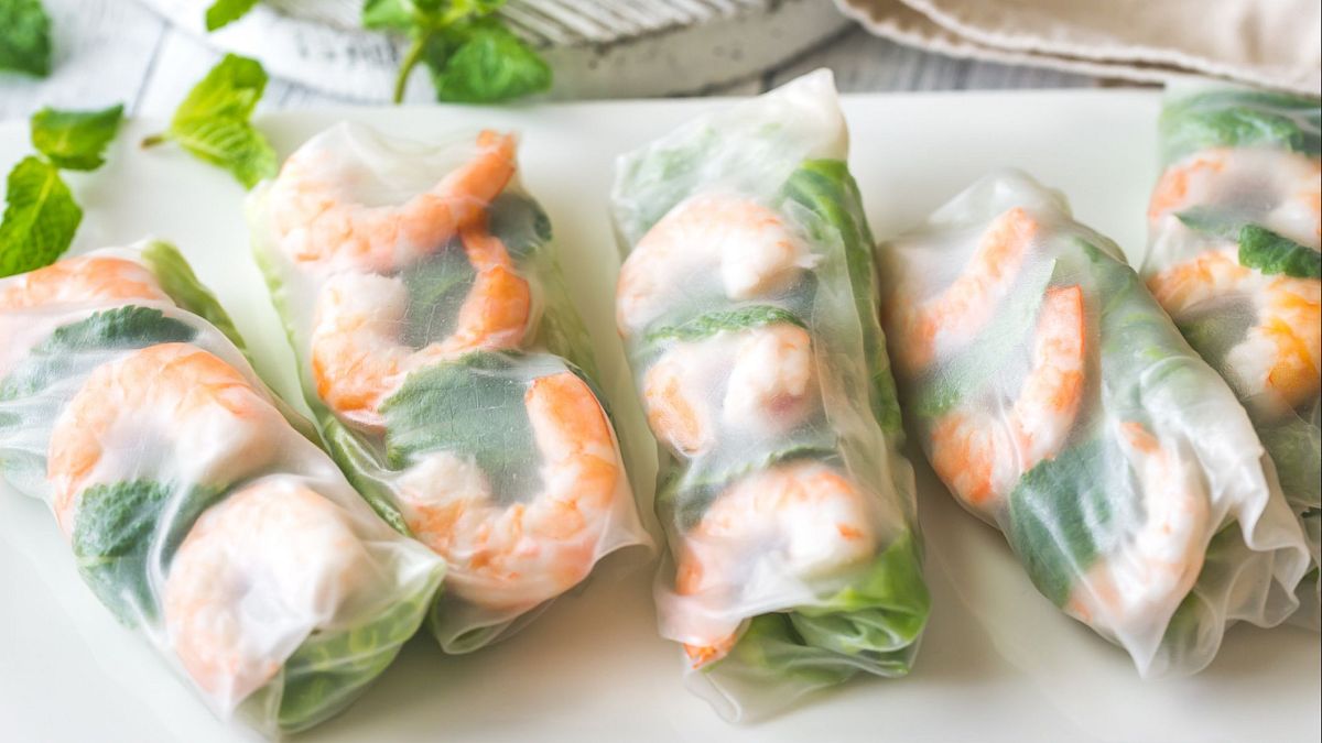 Receta De Rollitos De Primavera Vietnamitas Rollitos Vietnamitas
