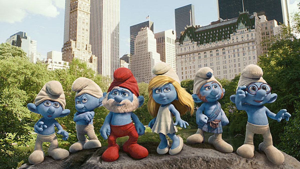 Personajes De Los Pitufos En 3d