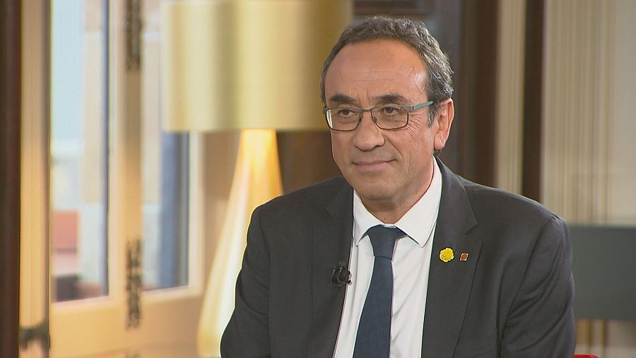 Josep Rull, president del Parlament de Catalunya, a 'Aquí parlem'