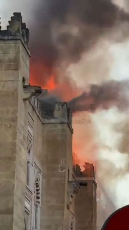Declarado un incendio en la Mezquita-Catedral de Córdoba