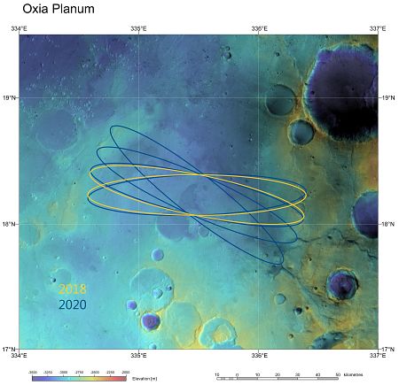 La región de Oxia Planum será el lugar de aterrizaje | RTVE
