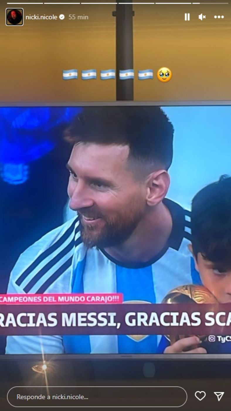 De Aitana a Yatra: los famosos celebran el triunfo de Argentina