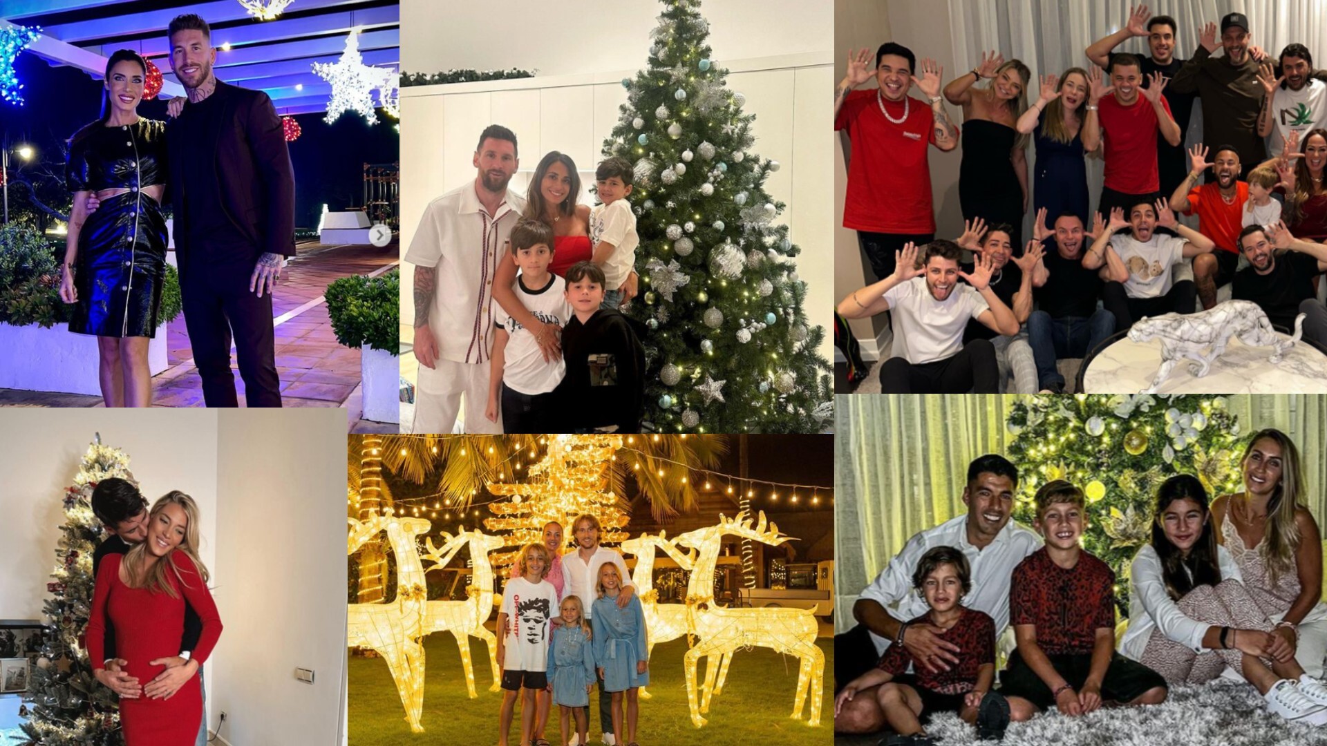 De Messi a Modric, así celebran la Navidad los futbolistas