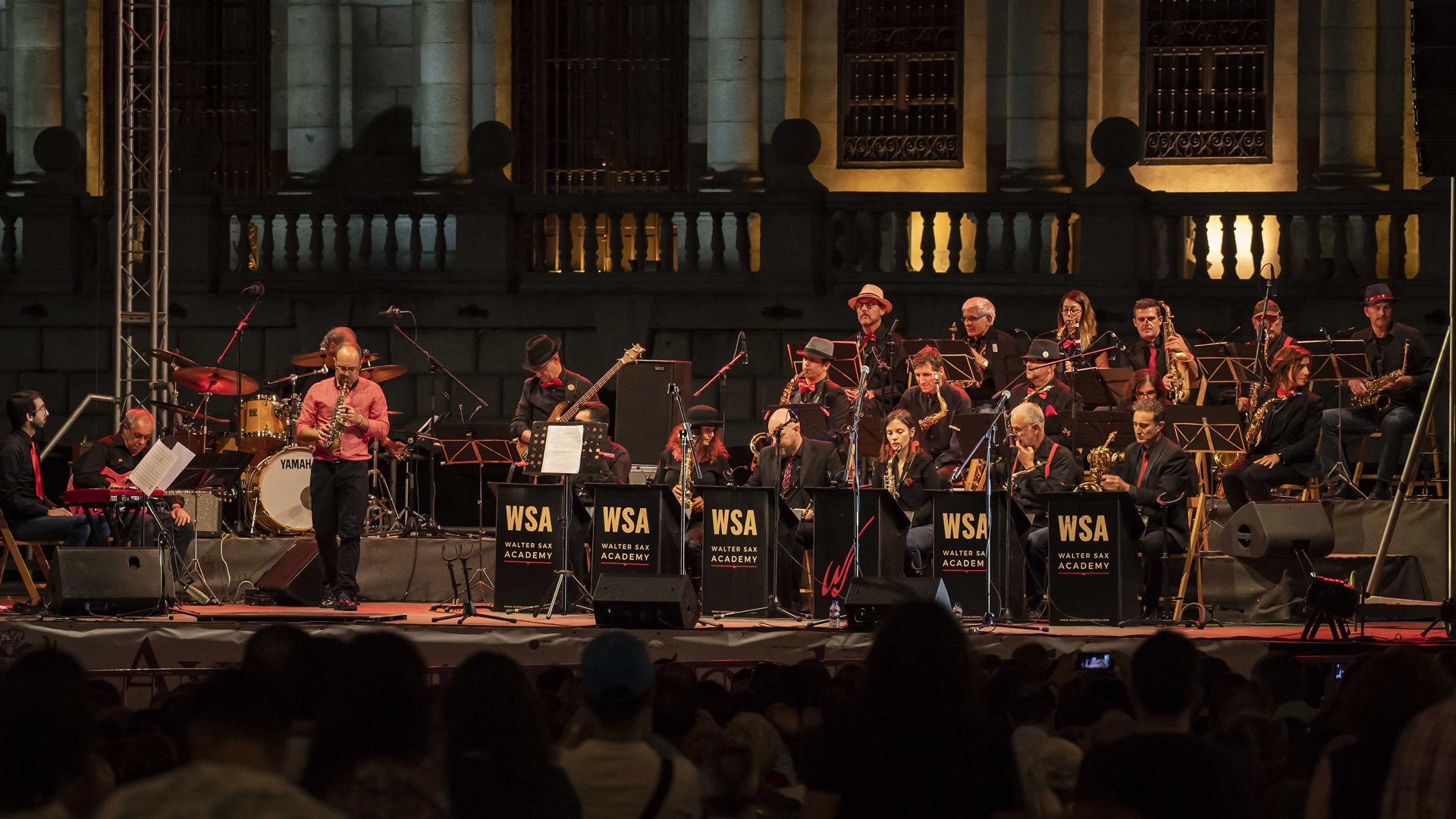 La banda WSA Small Ensemble, en 'Las noches del Monumental'