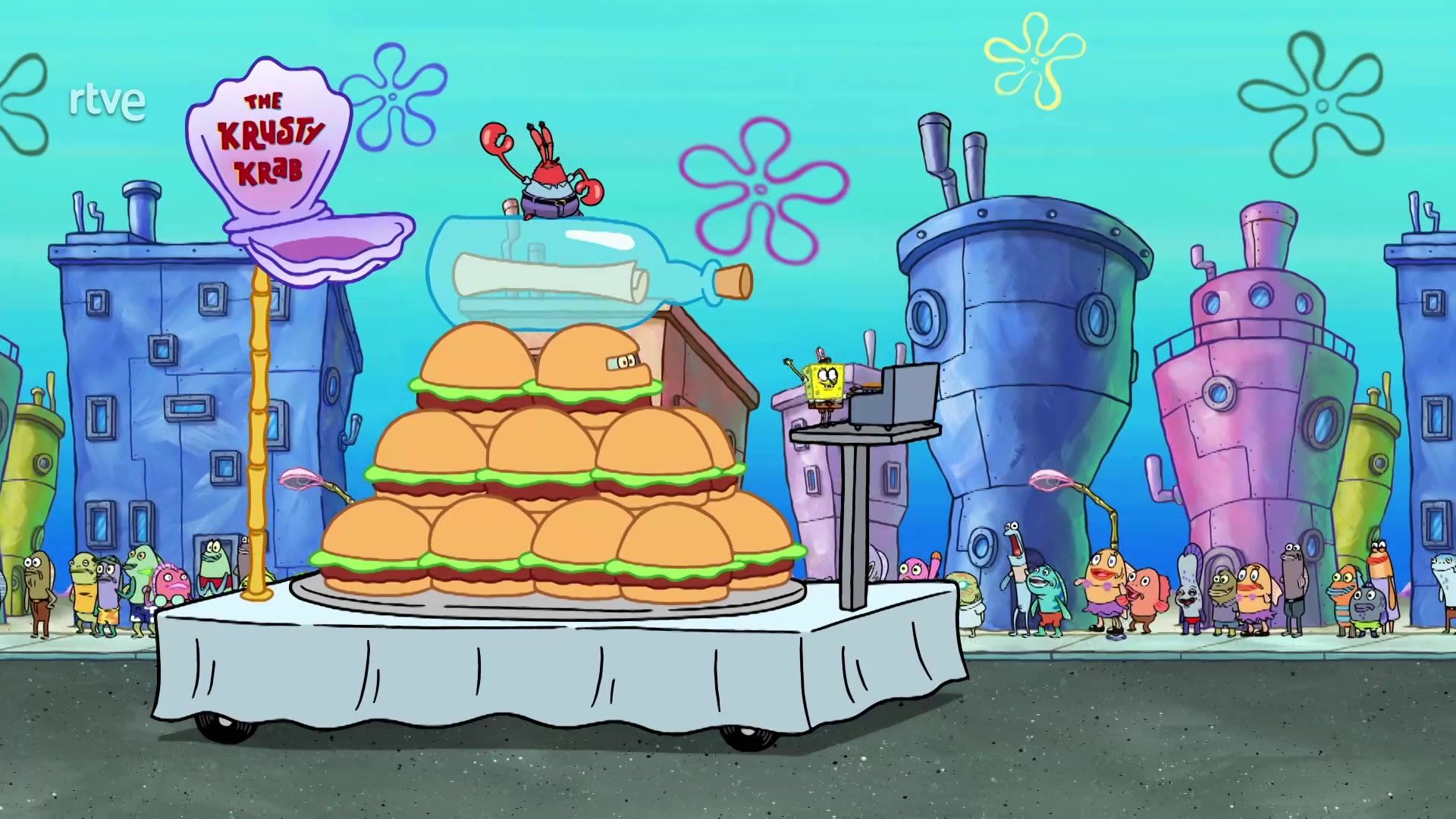 árbol Genealógico De Bob Esponja Pósters: Personajes De Bob Esponja