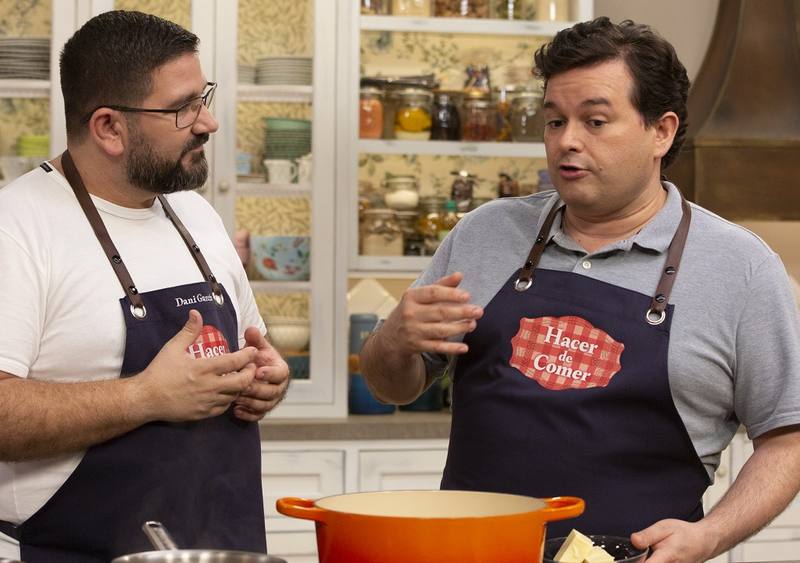 El chef Marcos Morán y la cantante Rosa López visitan "Hacer de comer"