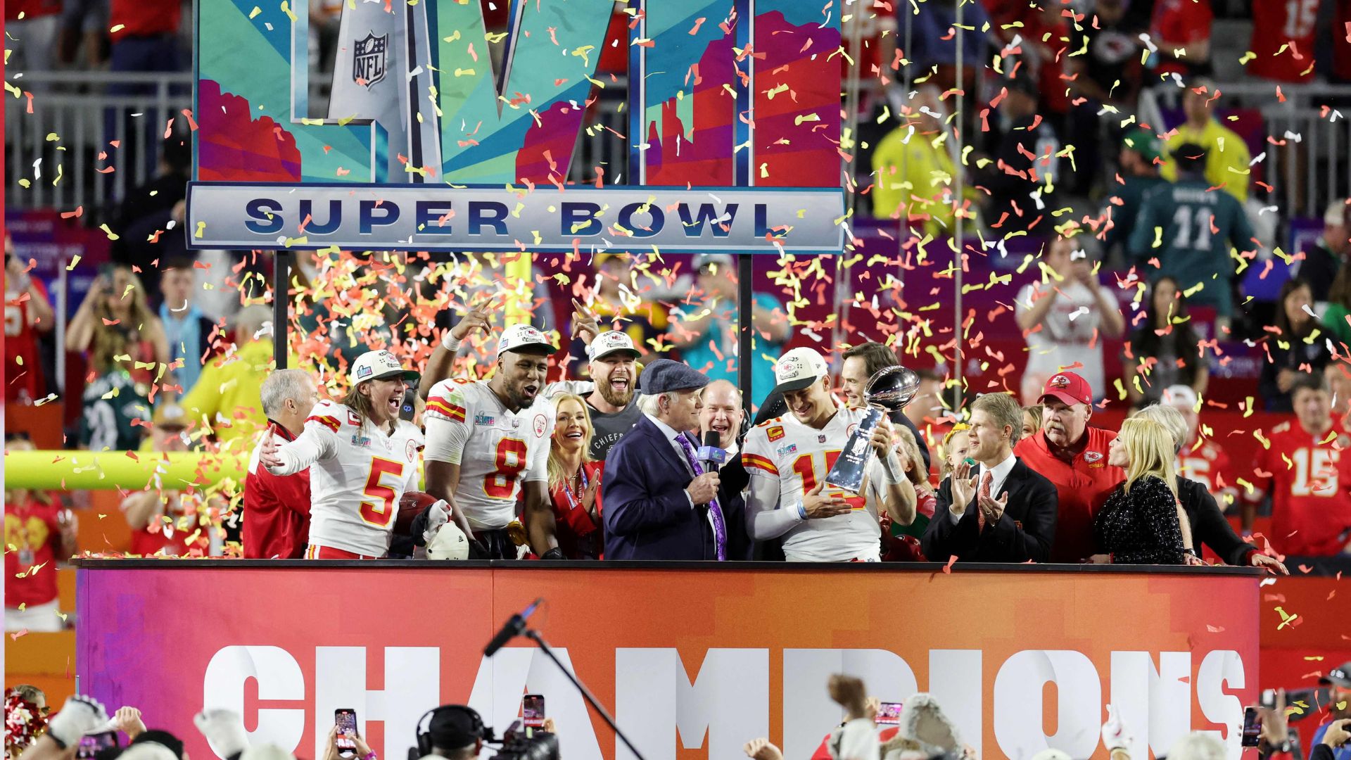 Super Bowl | Los Chiefs ganan a Eagles y suman su tercer triunfo