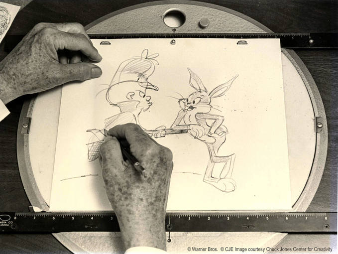Chuck Jones, el creador de Bugs Bunny, anima el MoMI de Nueva York ...