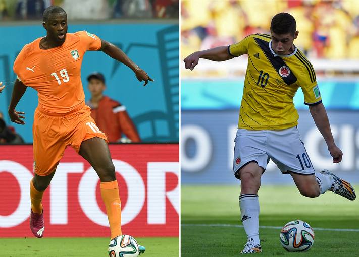 Mundial 2014 | Colombia - Costa de Marfil | Colombia y Costa de Marfil ...