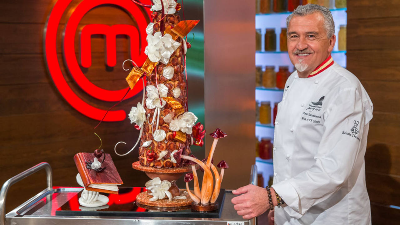 Receta de croquembouche