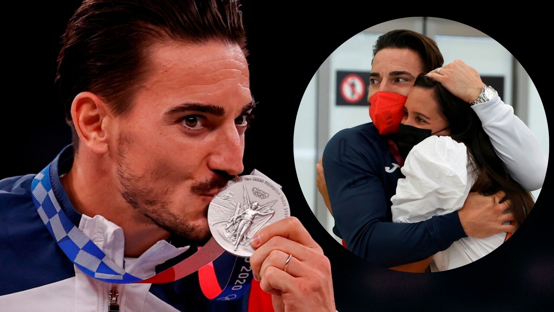 Damián Quintero 'kata' a su esposa Casandra con este beso