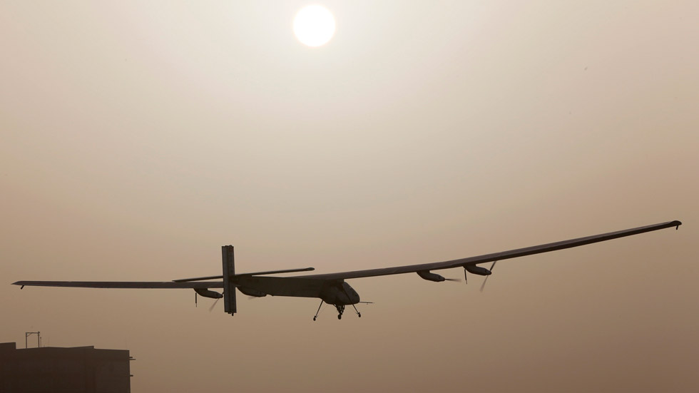 El 1º avión solar que da la vuelta al mundo, 'Solar Impulse 2'