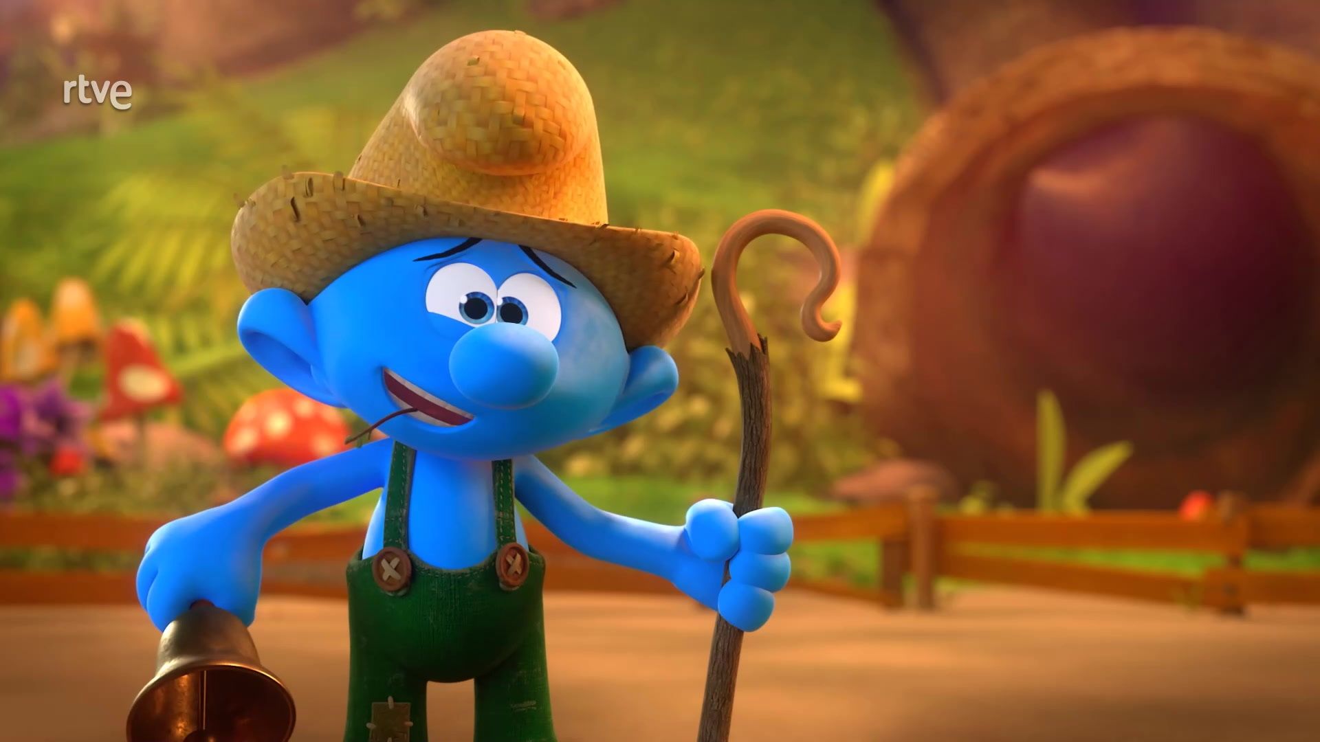 El pitufo que susurraba a los caracoles