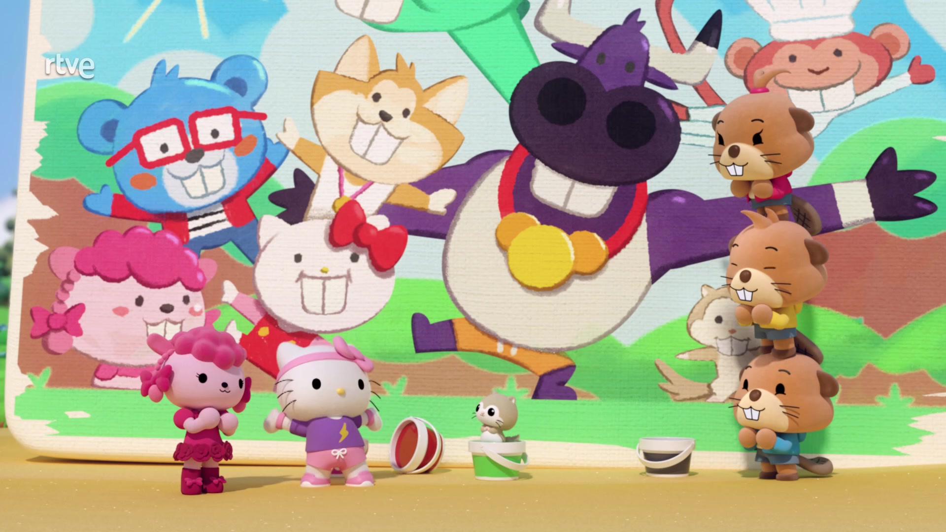 Hello Kitty Super Style en inglés - Serie infantil en Clan