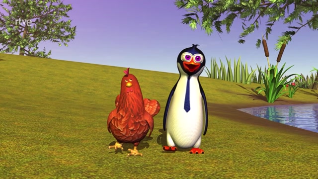 La Granja de Zenón - El pingüino y la gallina