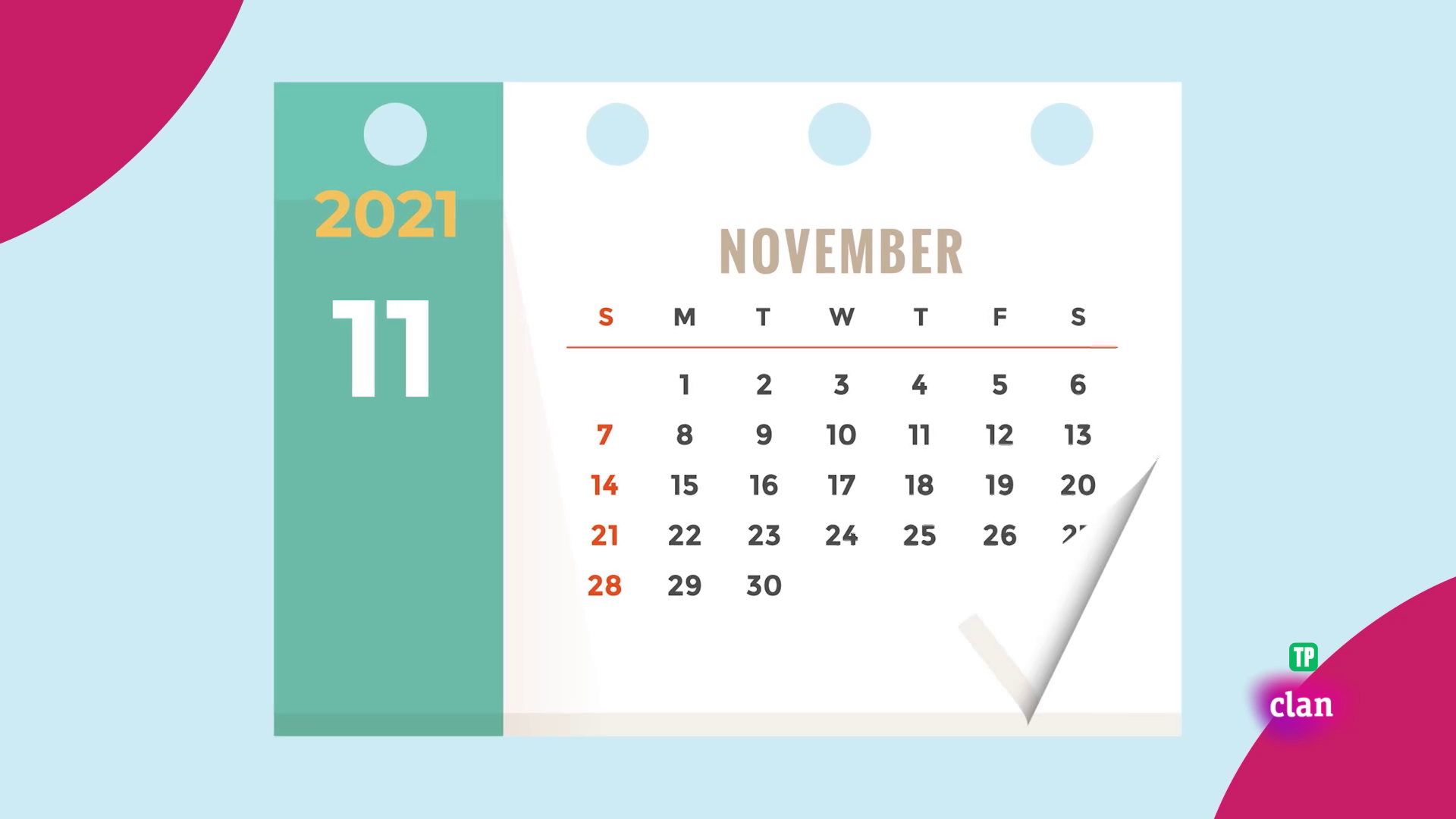 INGLÉS - The calendar