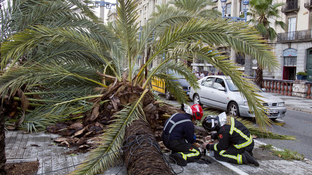 Barcelona restablece la normalidad tras la fuerte tormenta del sábado ...