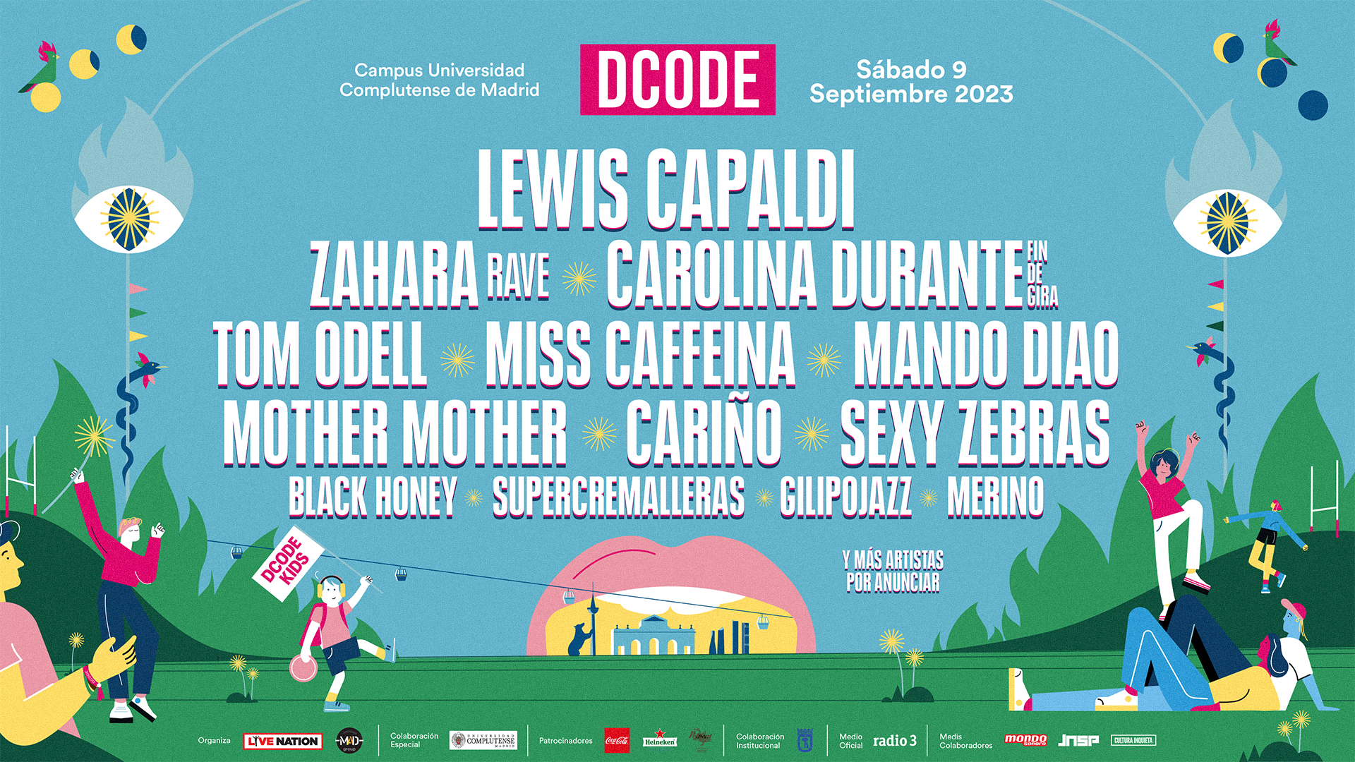 Lewis Capaldi, cabeza de cartel de Dcode 2023