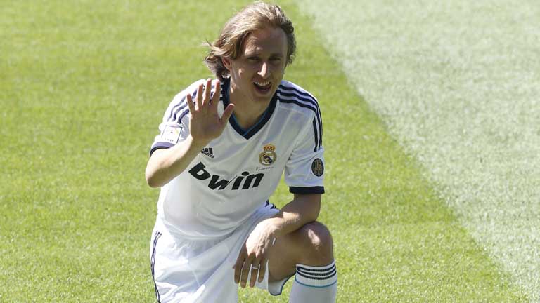 Real Madrid | Luka Modric | Luka Modric, presentado como nuevo jugador ...