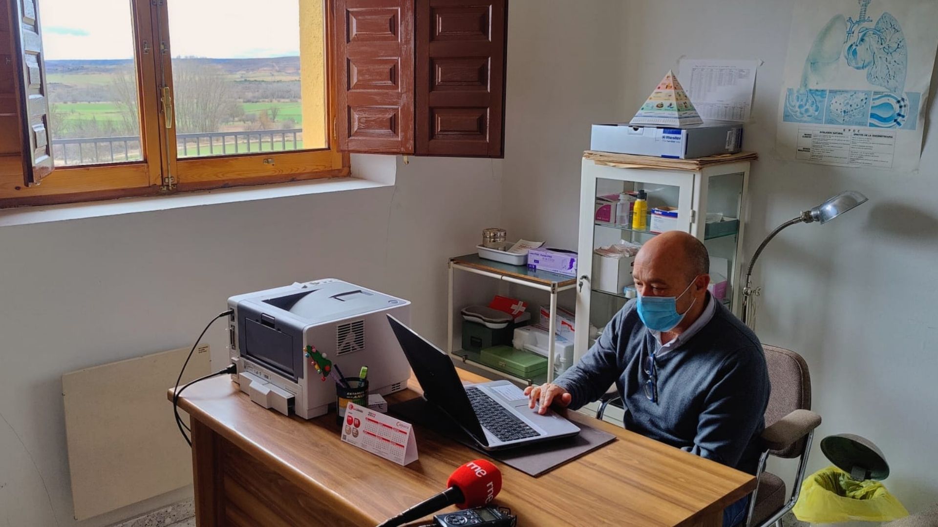 Los médicos rurales, tras dos años de pandemia