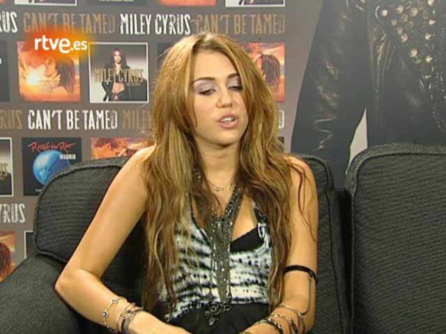 Miley Cyrus: "Can't Be Tamed no va contra Disney" | RTVE.es