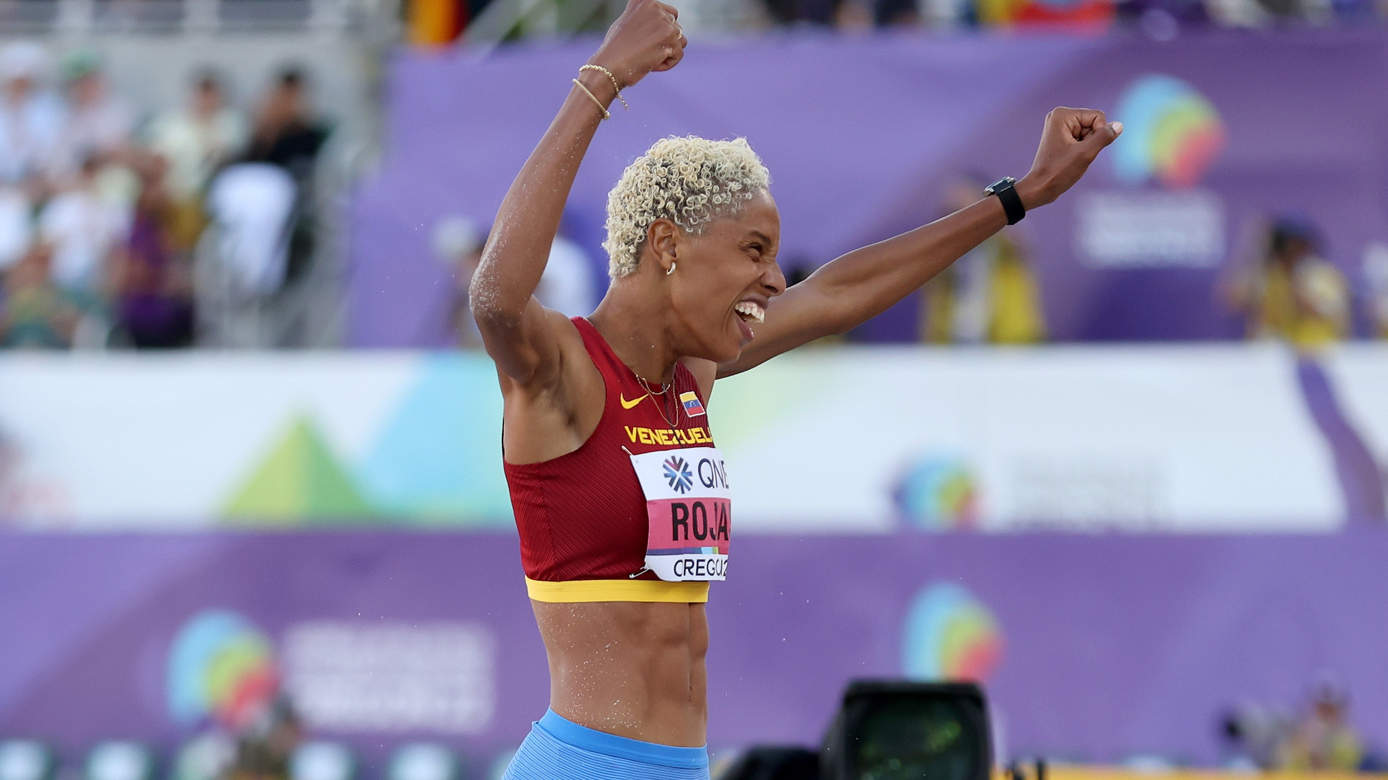 Mundial atletismo: Yulimar Rojas domina el triple salto mundial