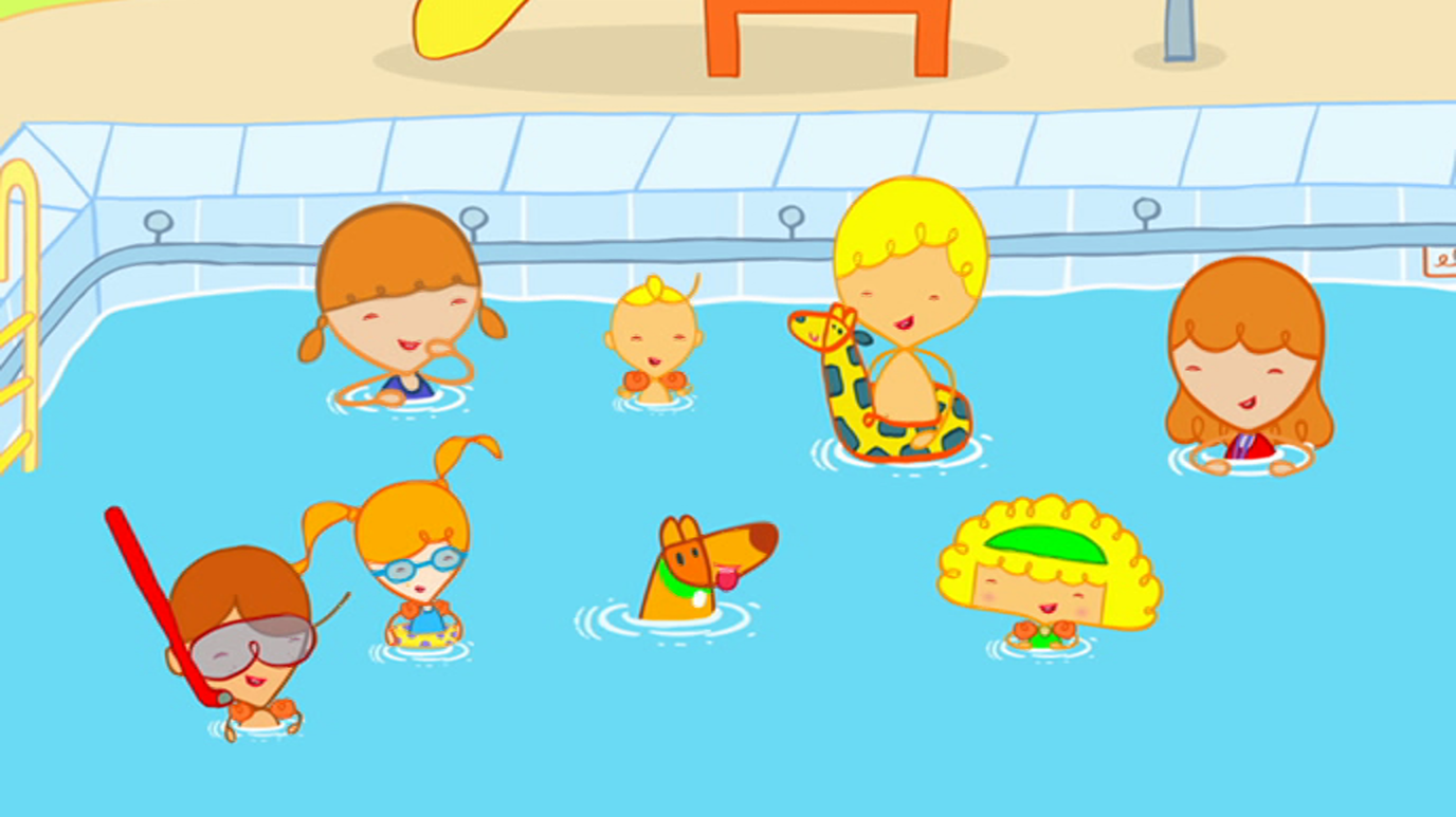 Mya Go en inglés - Mya Go va a la piscina (en inglés) - RTVE.es