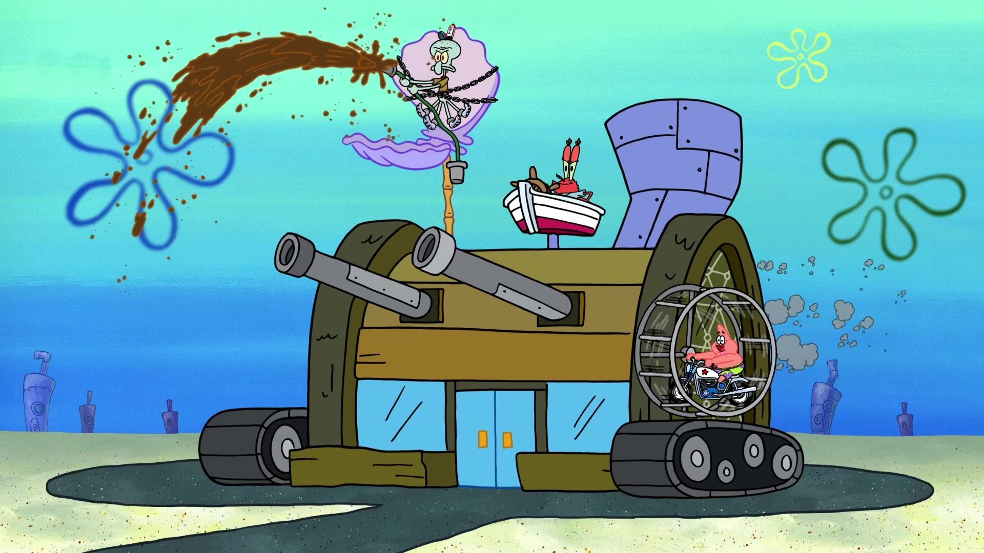 Patrick Marineros Bob Esponja