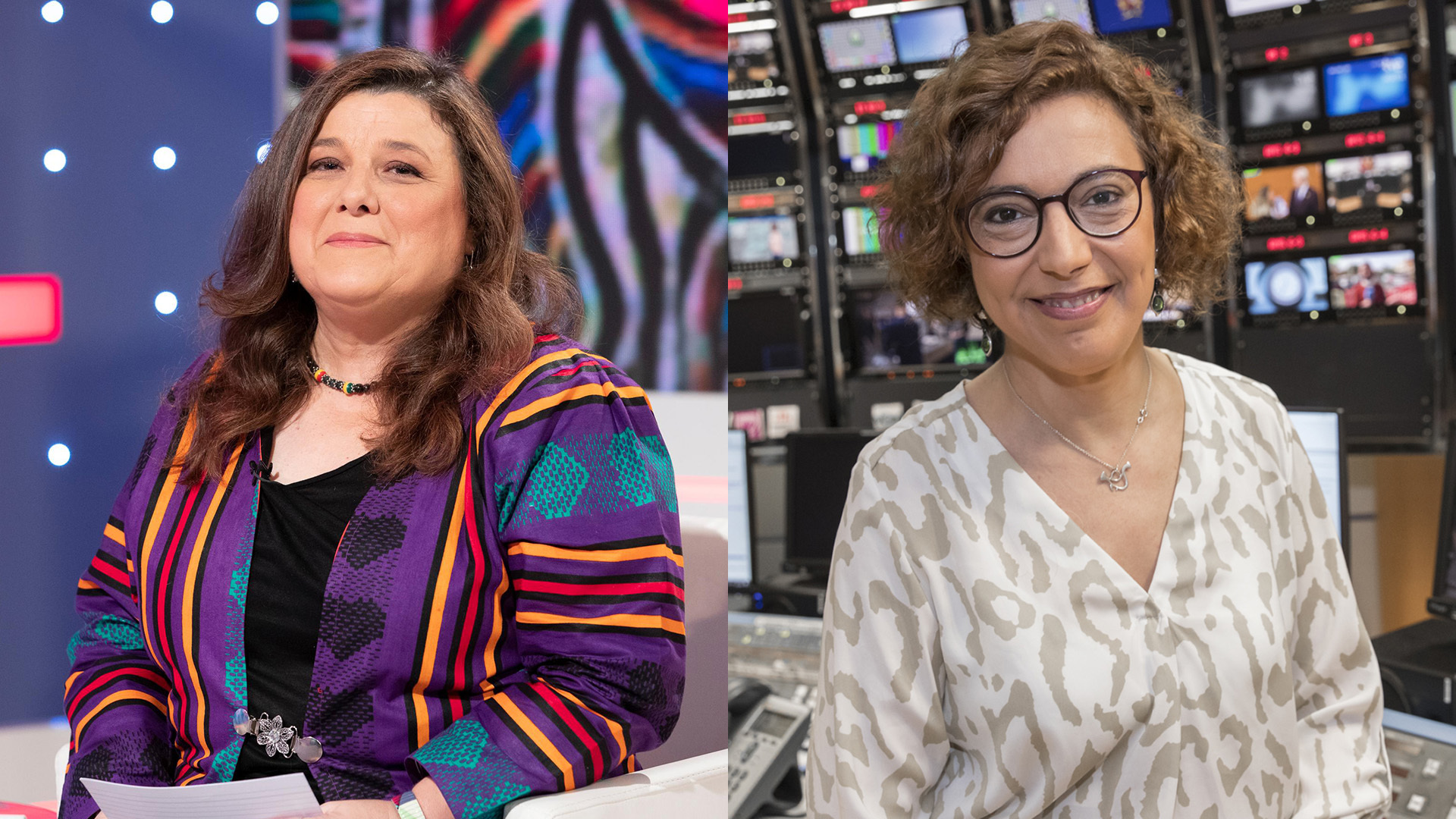Pilar Requena al frente de 'Documentos TV' y Carolina Pecharromán en un ...