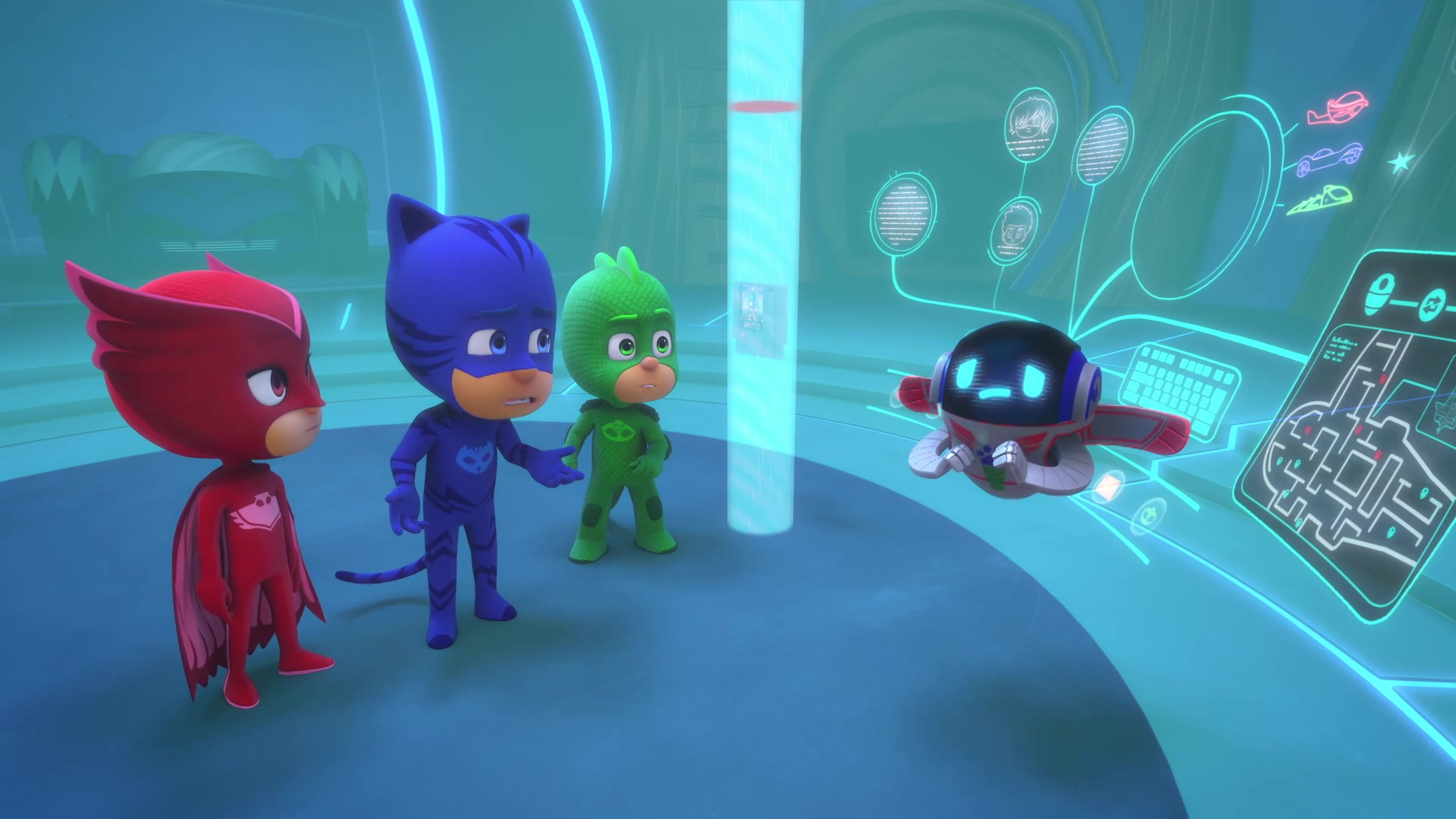 Pj robot takes control