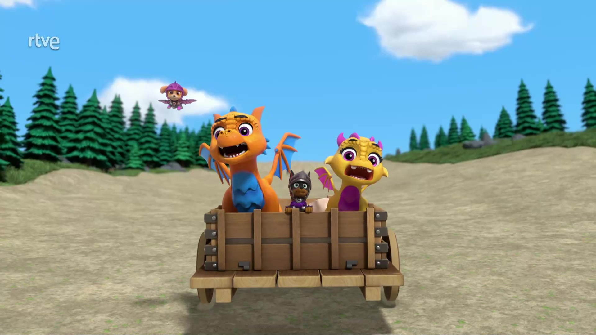 Rescue knights: Pups save the baby dragons