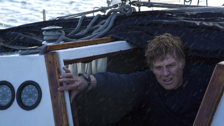 'Cuando todo está perdido': Robert Redford y la inmensidad del mar ...