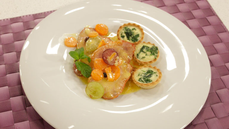 Receta de Lomitos de cerdo con salsa cava y mostaza- RTVE.es