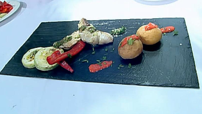 Medregal con mojo verde y verduras - RTVE.es