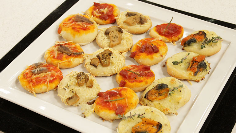 Receta de mini pizzas - RTVE.es