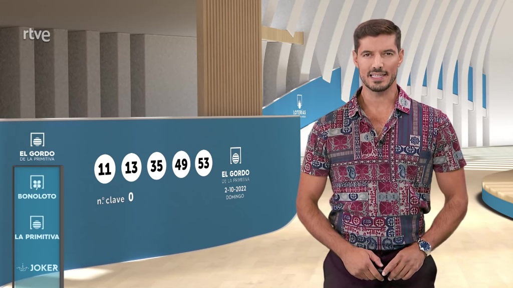Sorteo Gordo Primitiva 2 octubre 2022 - Loterías en RTVE.es