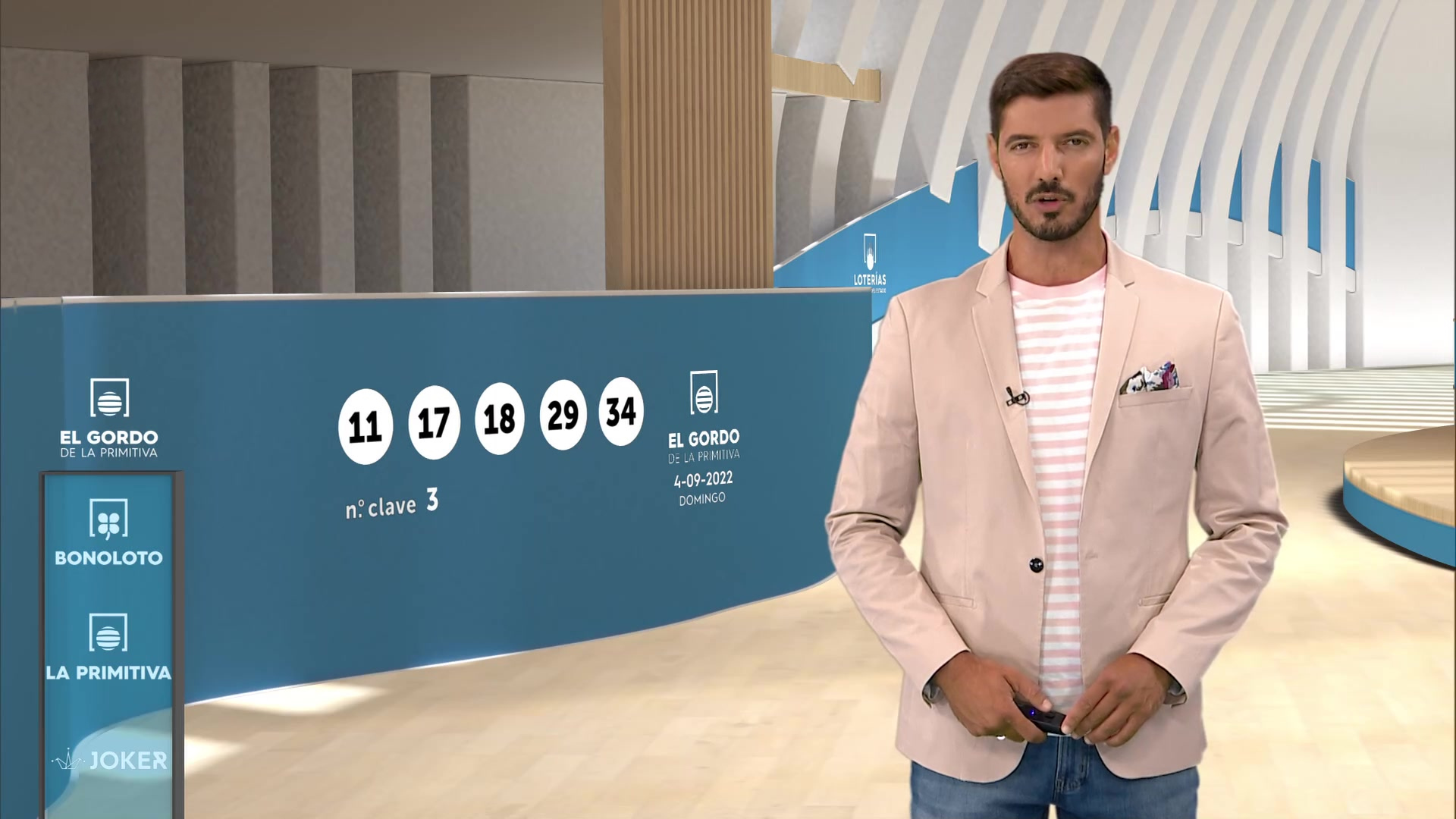 Sorteo Gordo Primitiva 4 septiembre 2022 - Loterías en RTVE.es