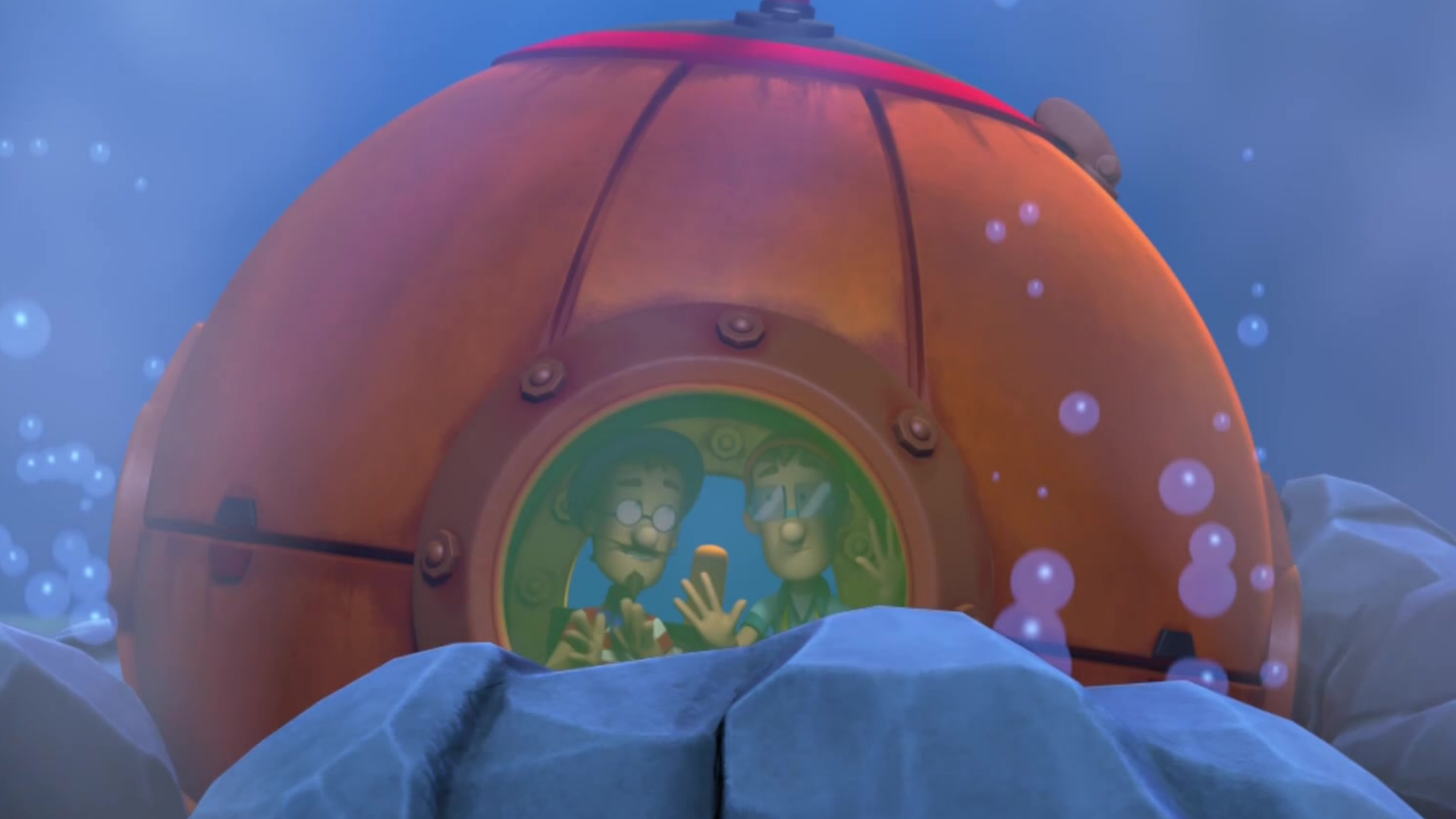 The flying diving bell