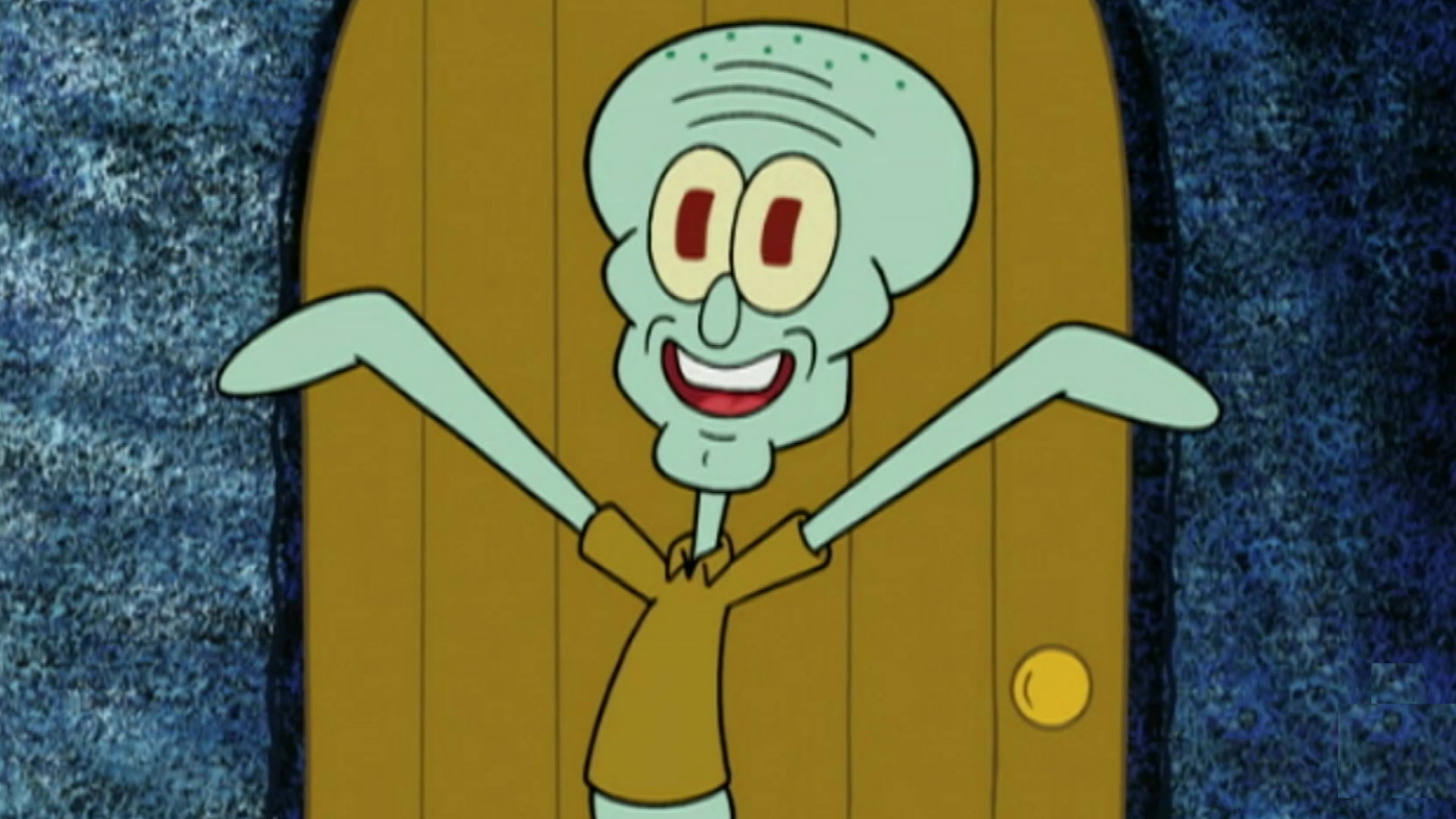 The two faces of Squidward