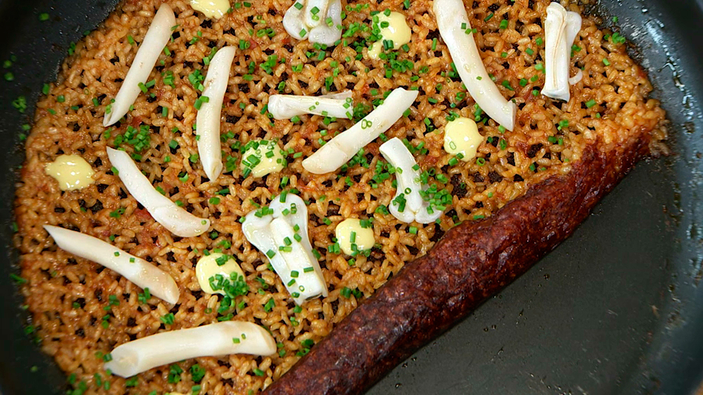 Receta de arroz socarrat