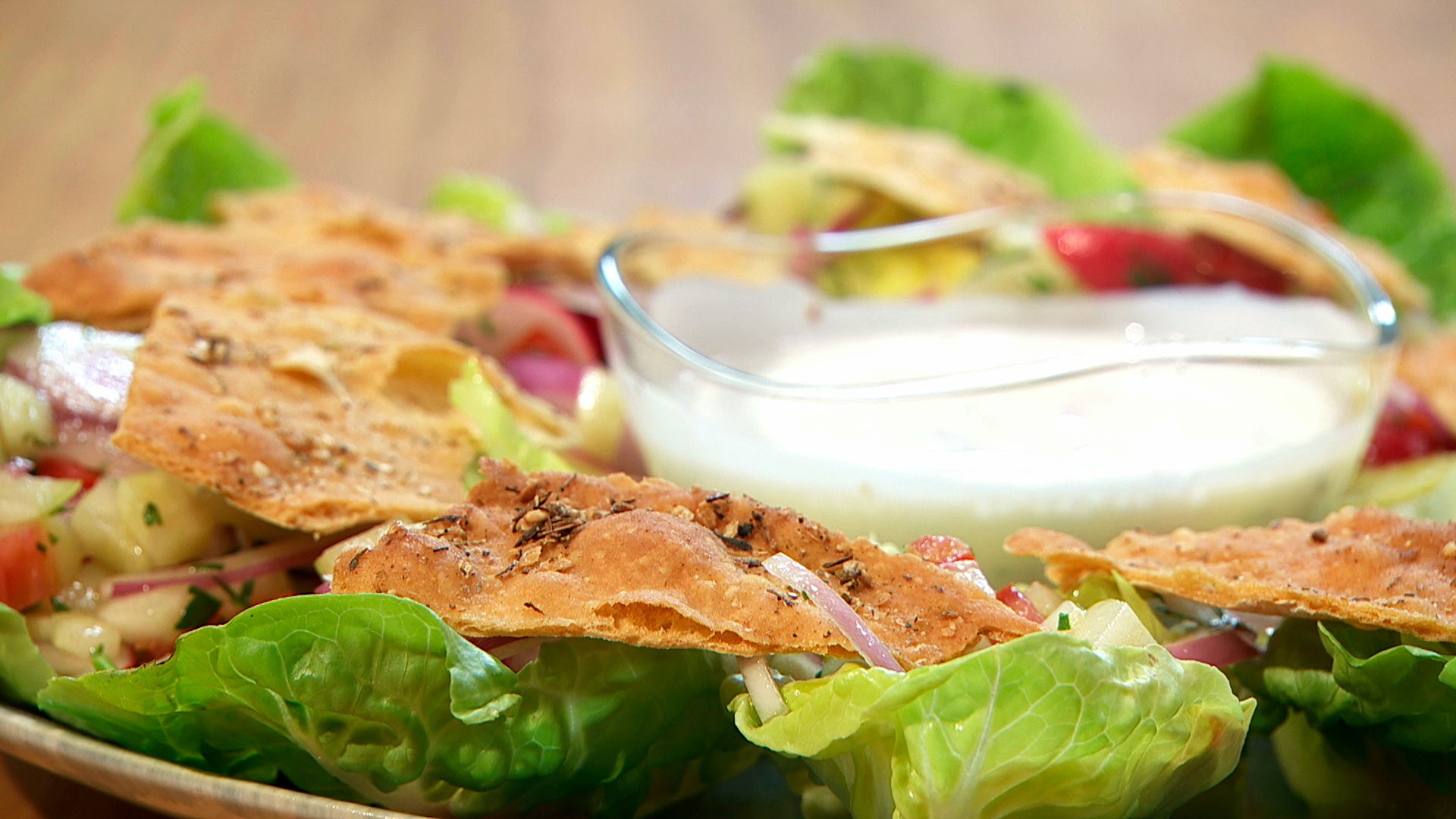 Receta de ensalada 'crunchy'