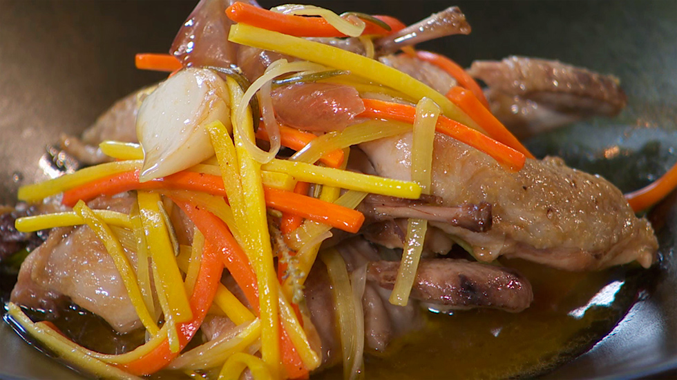 Receta de Codornices escabechadas