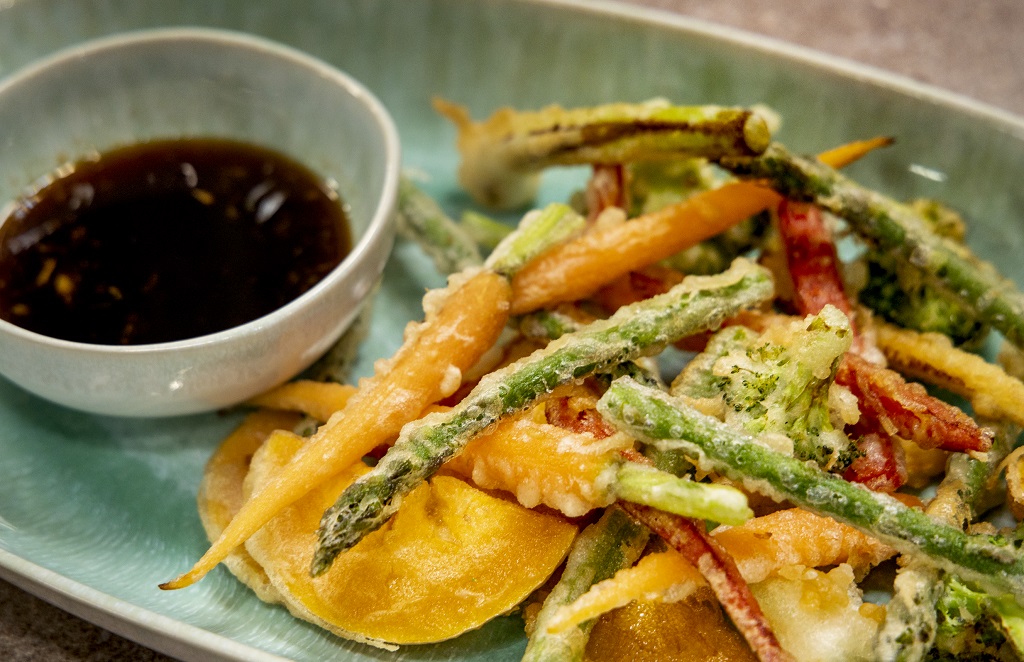 Receta de "verduras en tempura" de Dani García