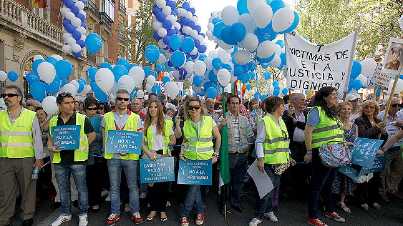 Telediario 1: Manifestación de la AVT | RTVE Play