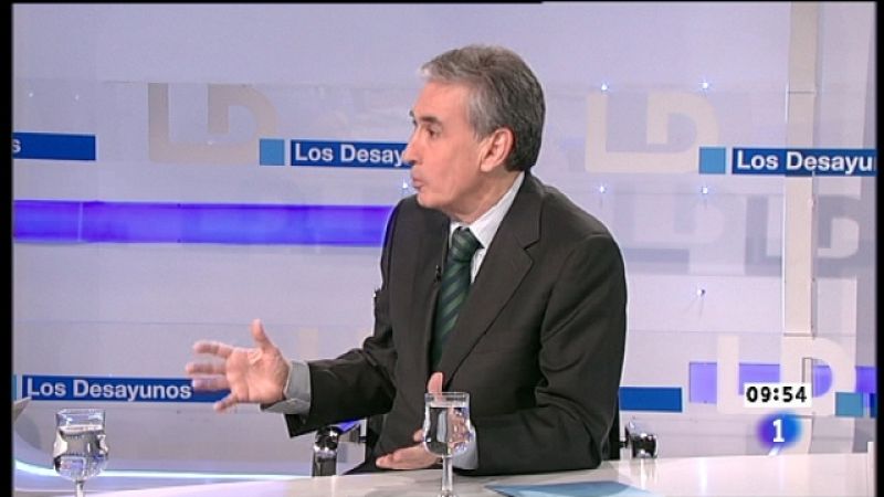 Los desayunos de TVE - Ramón Jaúregui, Ministro de la Presidencia