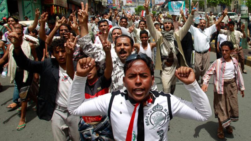 Sin programa: Continúan manifestaciones en Yemen | RTVE Play