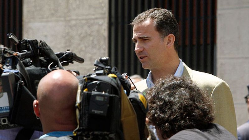 Telediario 1: El rey está "muy animado" | RTVE Play