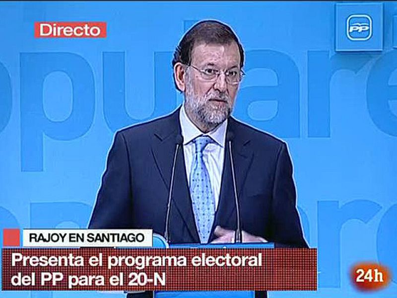 Sin programa: Rajoy presenta su programa | RTVE Play